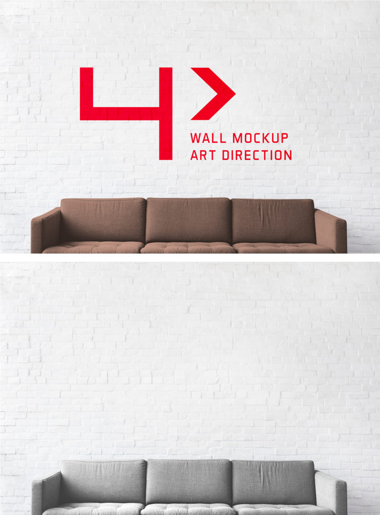Brick Wall Mockup — Mr.Mockup | Graphic Design Freebies