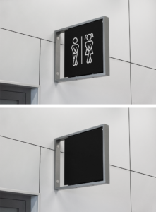 Indoor Sign Mockup — Mr.Mockup | Graphic Design Freebies