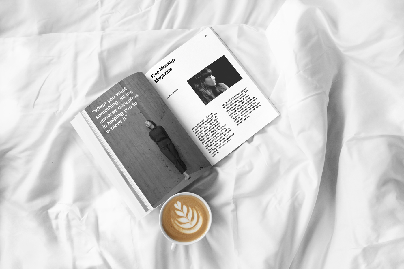 Open Magazine Mockup — Mr.Mockup | Graphic Design Freebies