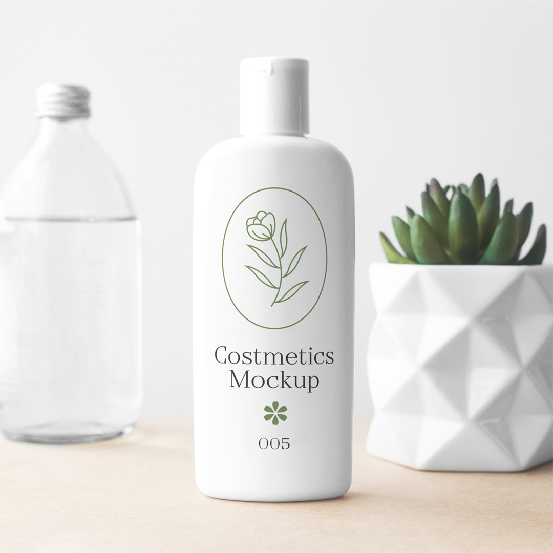 Cosmetics Bottle PSD Mockup — Mr.Mockup | Graphic Design Freebies