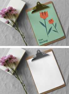 Paper Clipboard Mockup — Mr.Mockup | Graphic Design Freebies