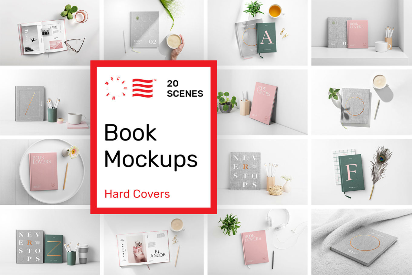 Hardcover Book Mockups — Psd Mockups And Freebies Mr Mockup