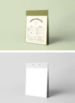 Menu Stand PSD Mockup — Mr.Mockup | Graphic Design Freebies