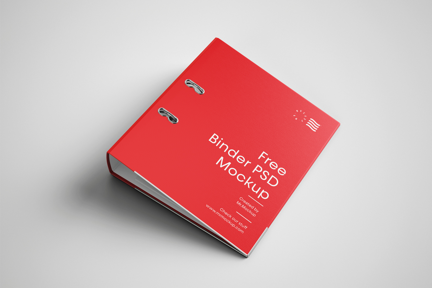 Binder Cover Mockup — Mr.Mockup | Graphic Design Freebies