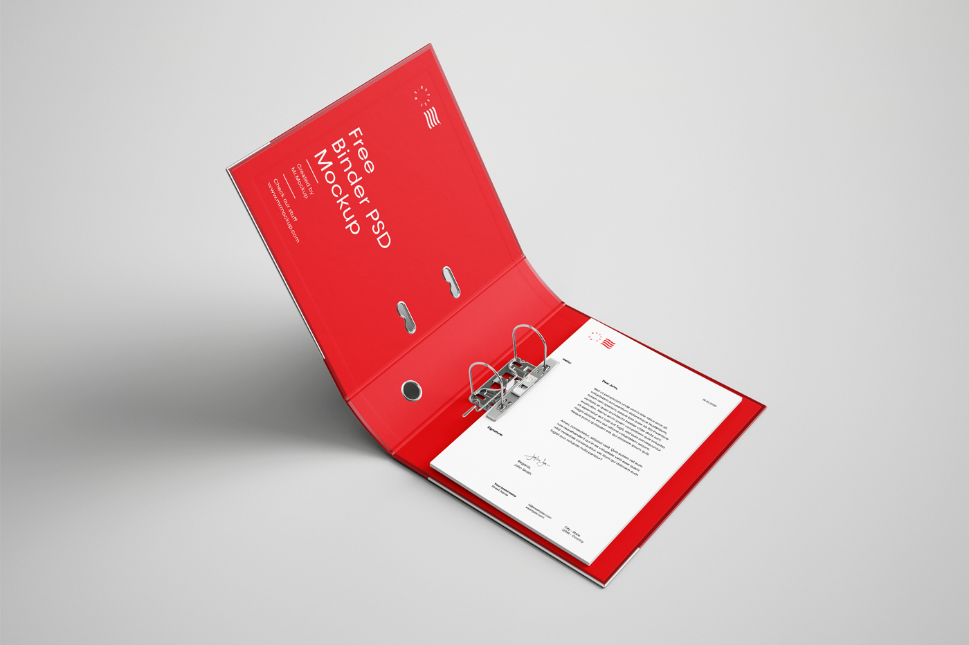 Binder PSD Mockup — Mr.Mockup | Graphic Design Freebies