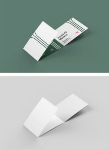 3-Fold Brochure Mockup — Mr.Mockup | Graphic Design Freebies