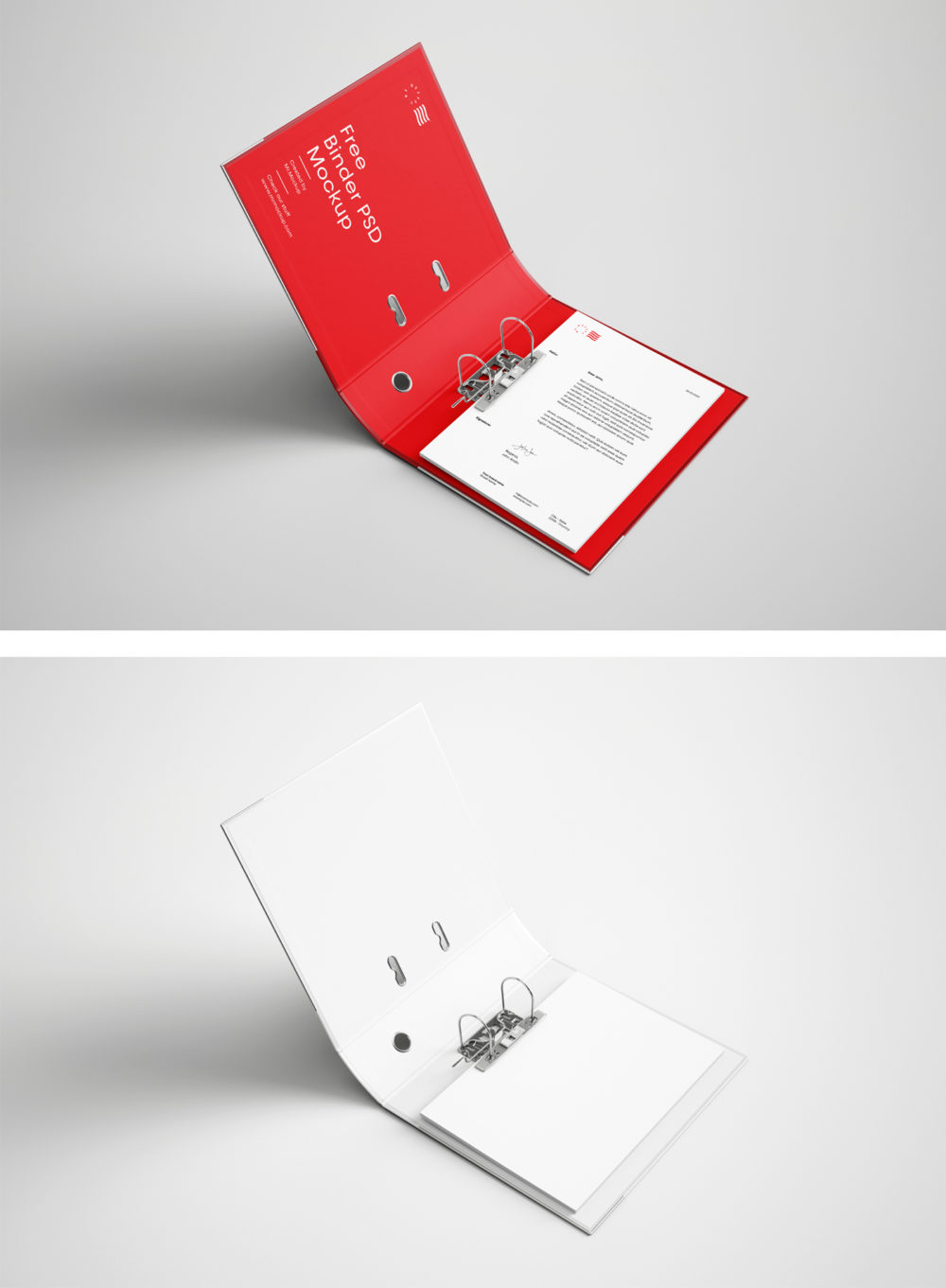 Binder PSD Mockup — Mr.Mockup | Graphic Design Freebies