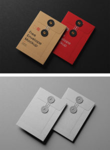String Envelope Mockups — Mr.Mockup | Graphic Design Freebies