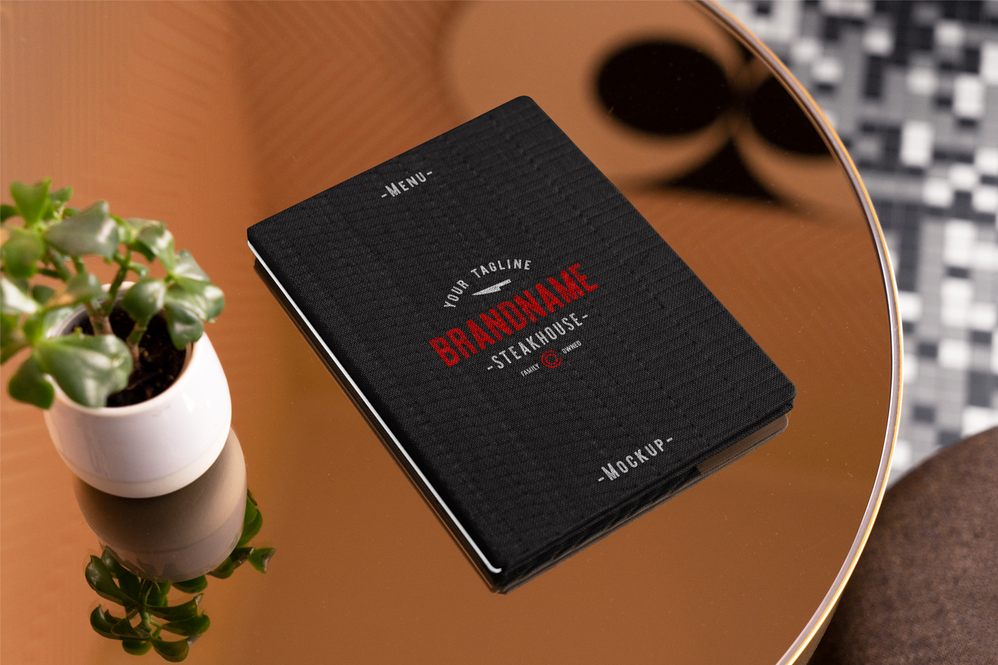 Restaurant Menu PSD Mockup — Mr.Mockup | Graphic Design Freebies