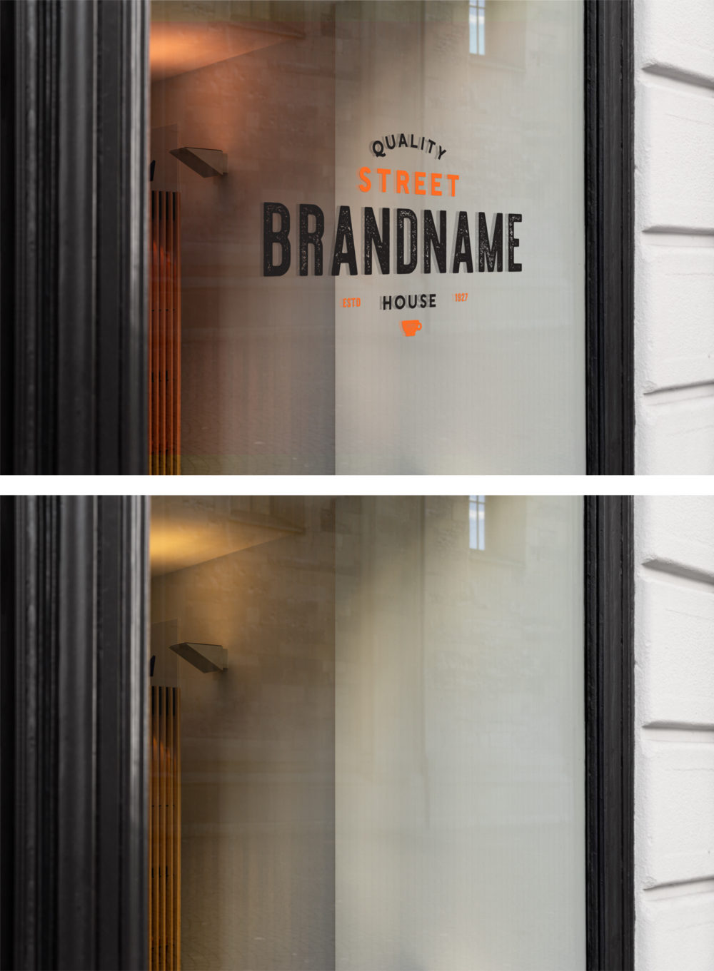 Window Sign Mockup — Mr.Mockup | Graphic Design Freebies