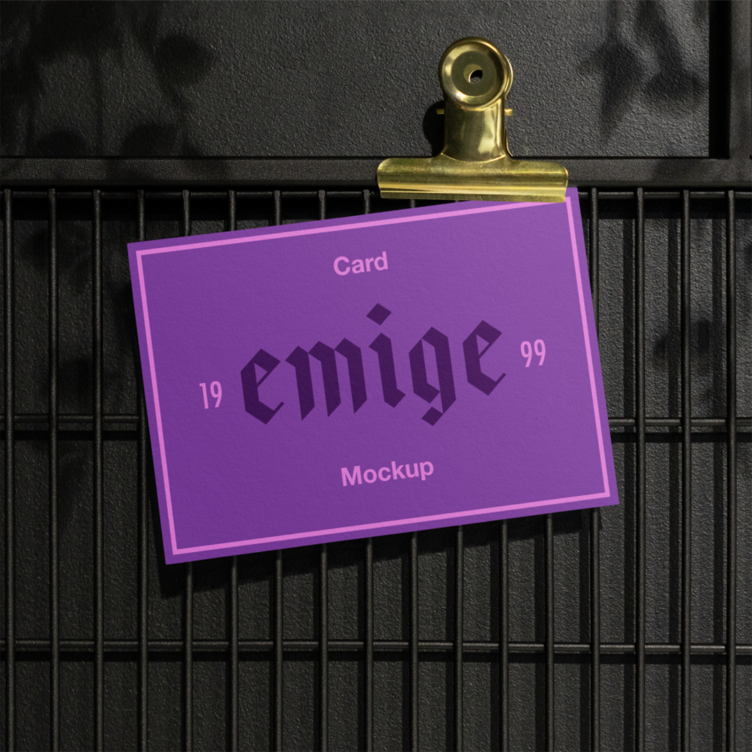 Card PSD Mockup — Mr.Mockup | Graphic Design Freebies