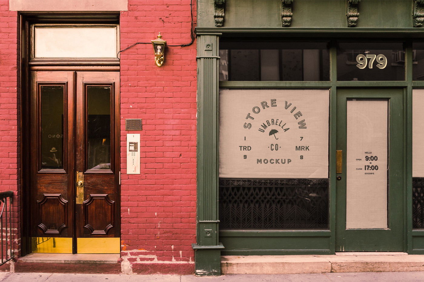Store View Mockup — Mr.Mockup | Graphic Design Freebies