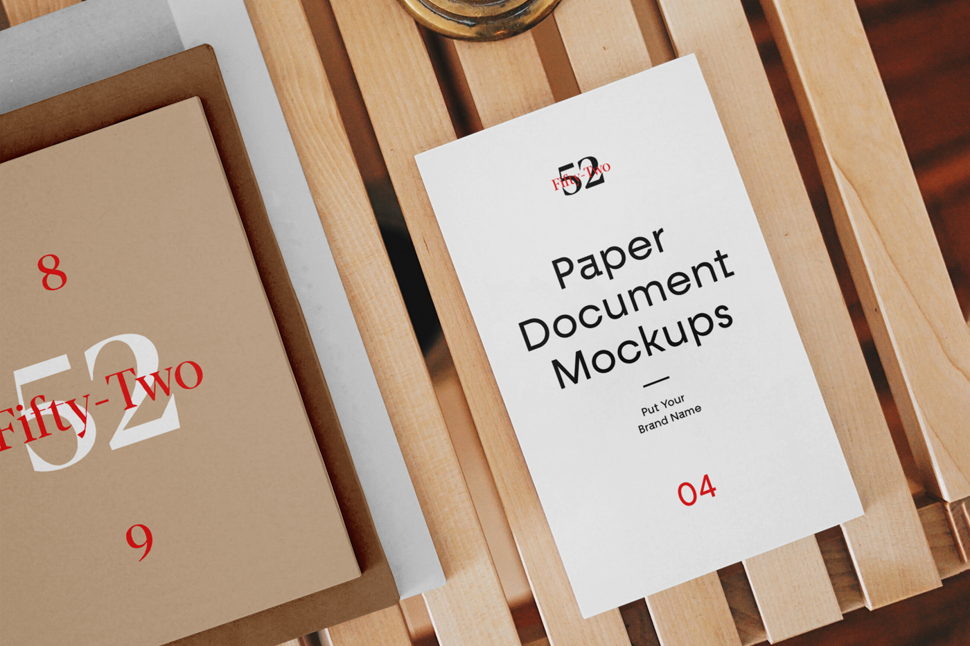 Paper Document Mockups — Mr.Mockup | Graphic Design Freebies