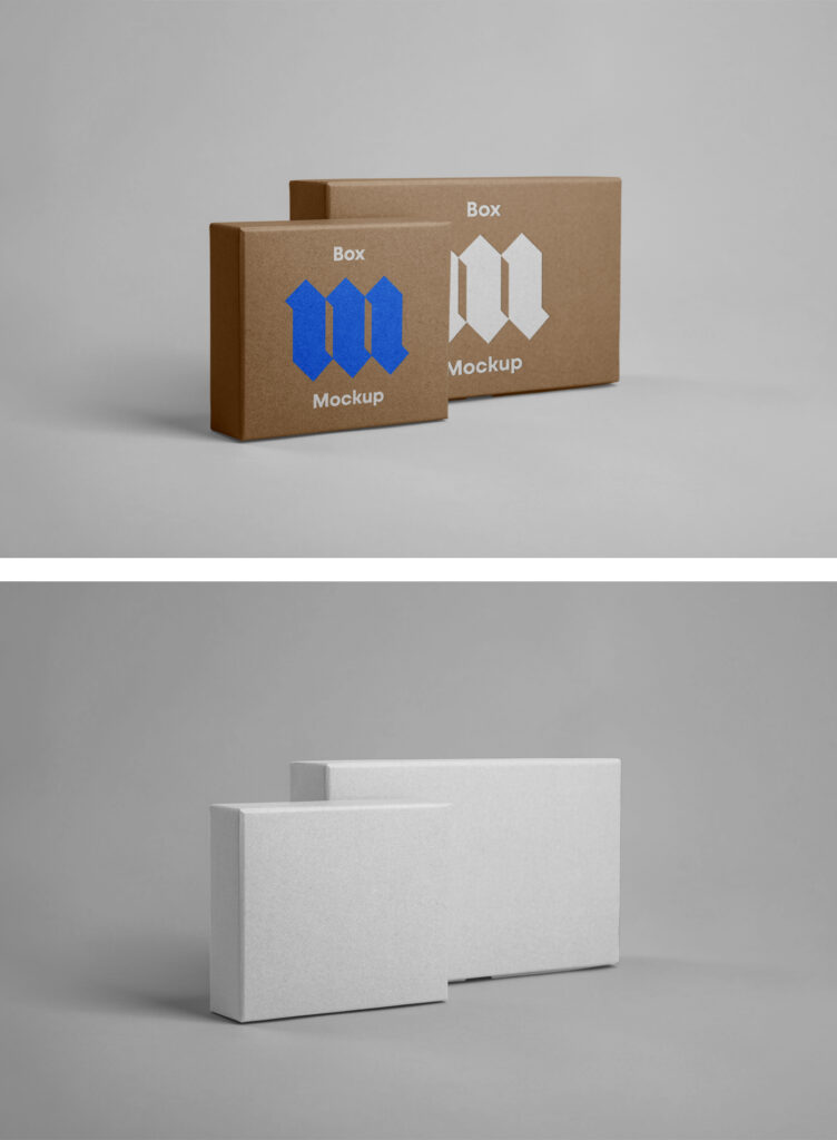 Front Box Mockups — Mr.Mockup | Graphic Design Freebies