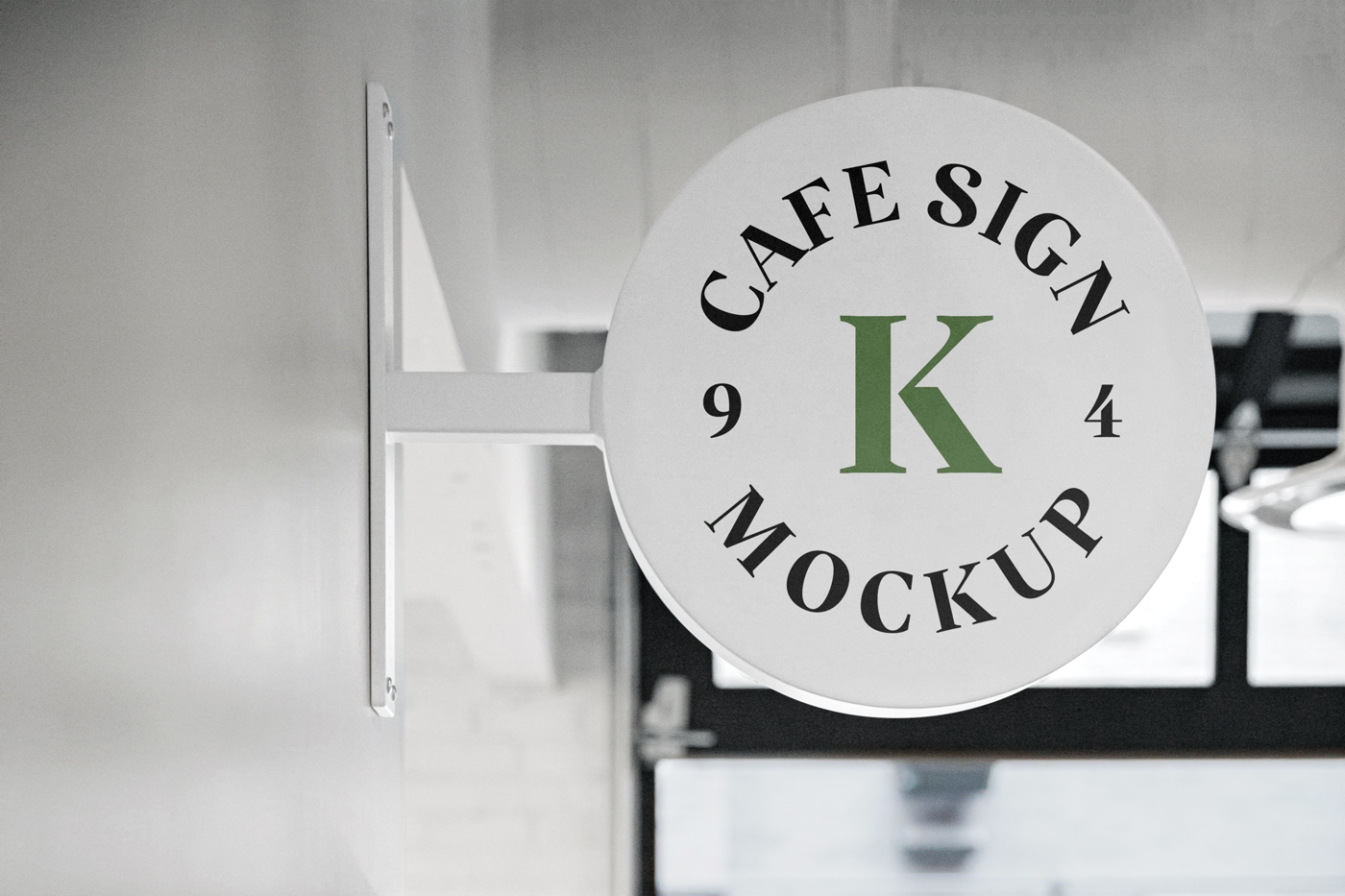 Cafe Sign Mockup — Mr.Mockup | Graphic Design Freebies