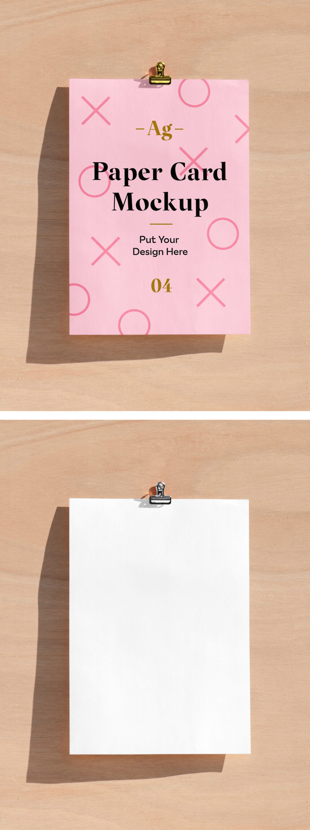 Paper Card PSD Mockup — Mr.Mockup | Graphic Design Freebies