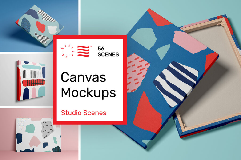 Canvas Mockups — PSD Mockups & Freebies | Mr.Mockup