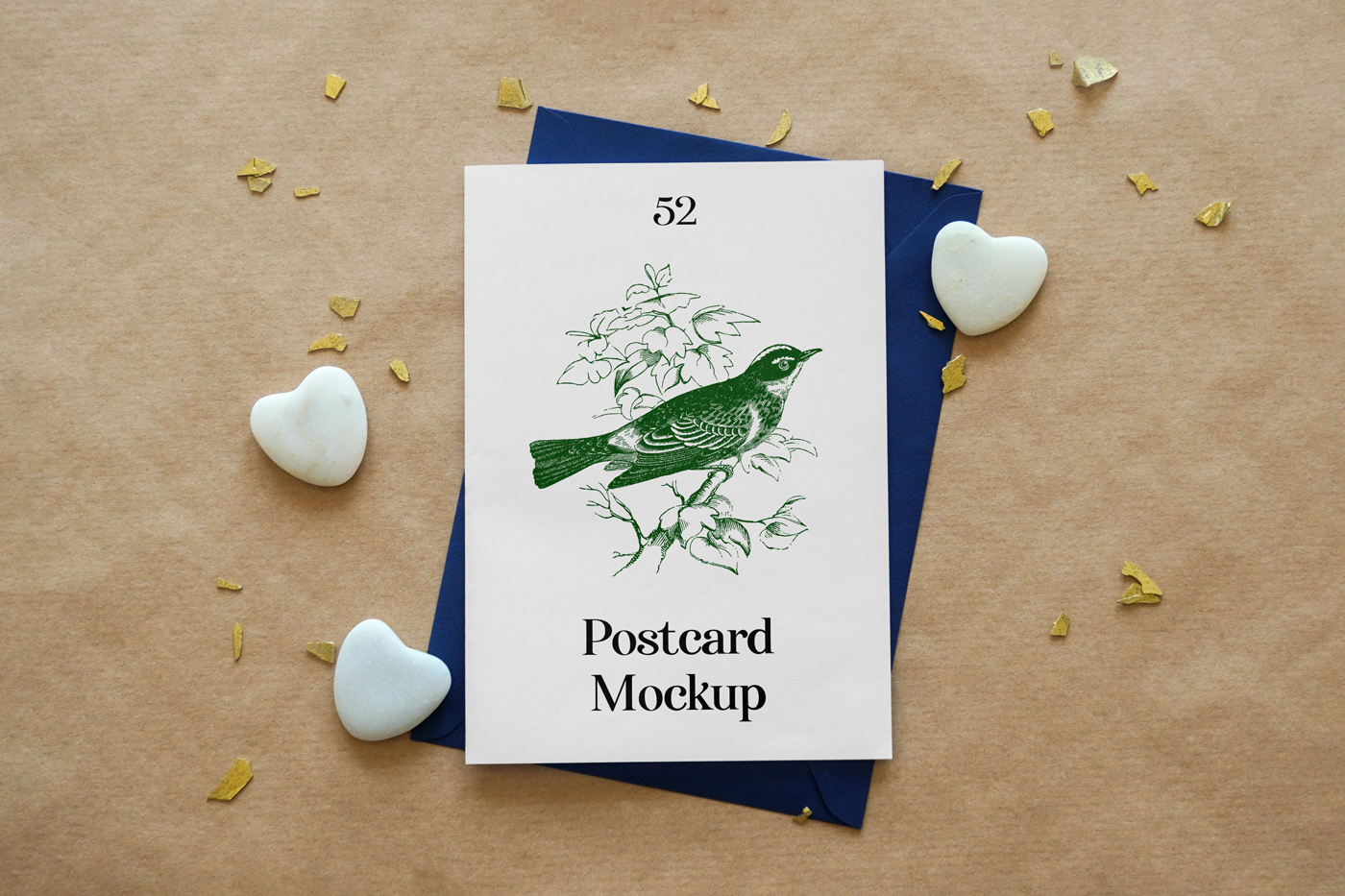 Thank You Card with Envelope Mockup — | Graphic Design Freebies