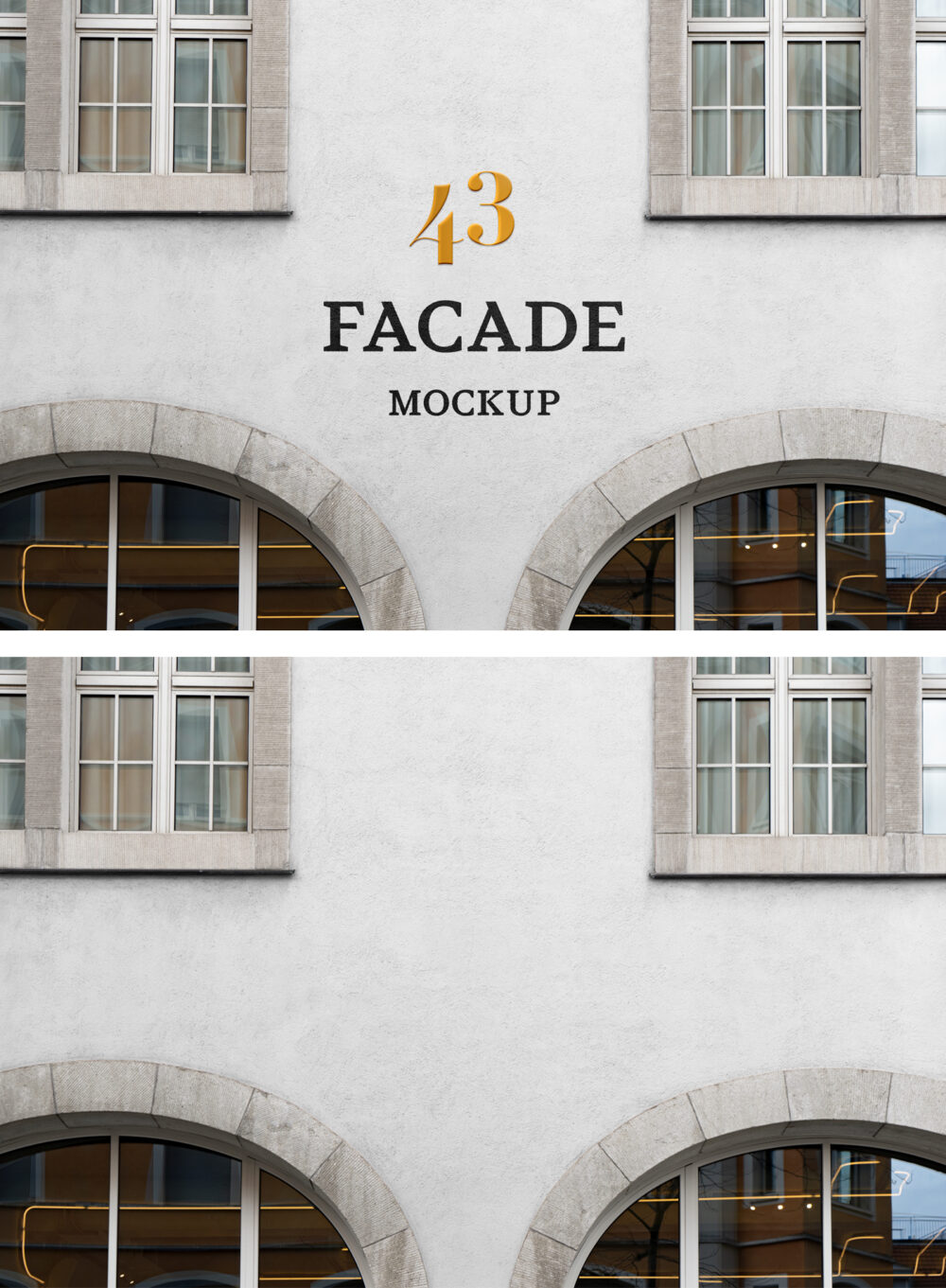 Facade PSD Mockup — Mr.Mockup | Graphic Design Freebies