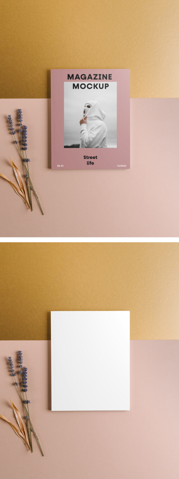 Magazine Front Cover Mockup — Mr.Mockup | Graphic Design Freebies