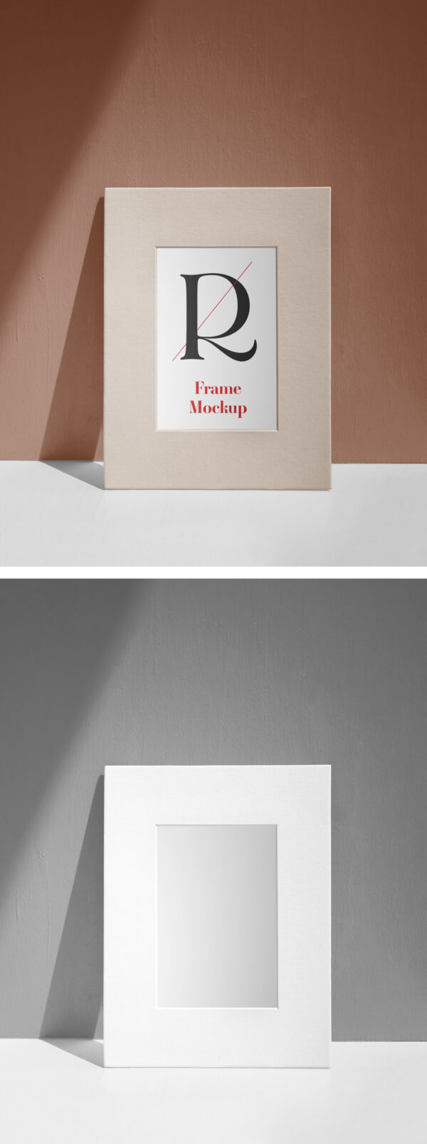 Paper Frame Mockup — Mr.Mockup | Graphic Design Freebies