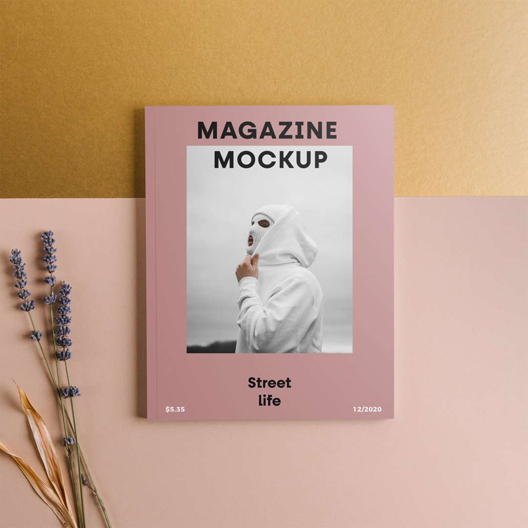 Magazine Front Cover Mockup — Mr.Mockup | Graphic Design Freebies