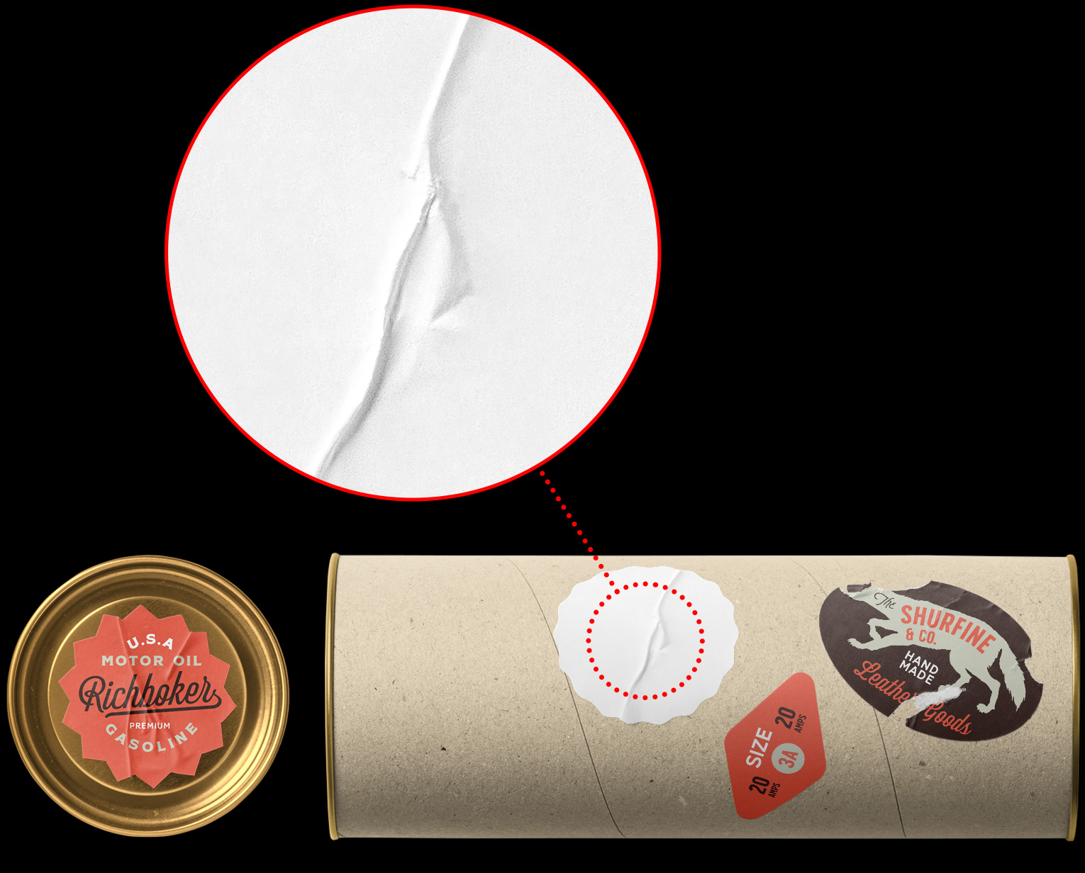 Sticker Mockups — PSD Mockups & Freebies | Mr.Mockup