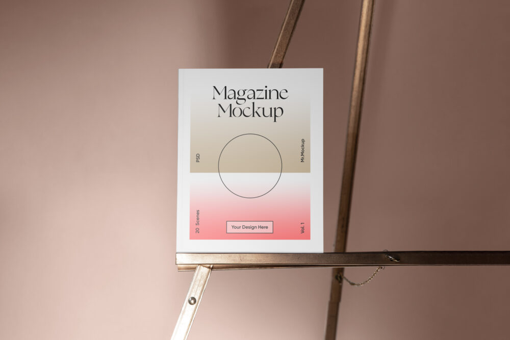 Magazine Mockups Vol.1 — PSD Mockups & Freebies | Mr.Mockup