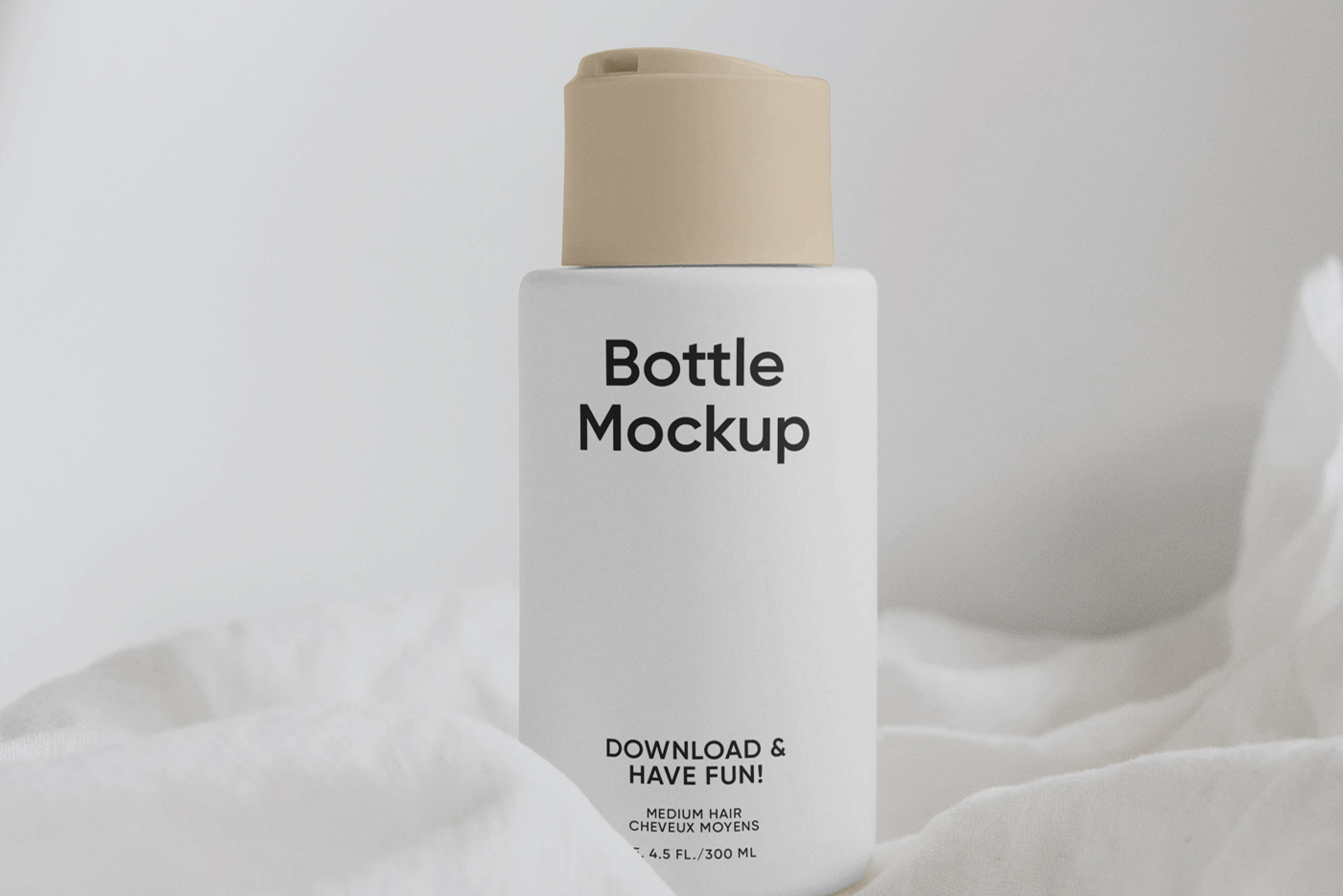 Creme Bottle PSD Mockup — Mr.Mockup | Graphic Design Freebies