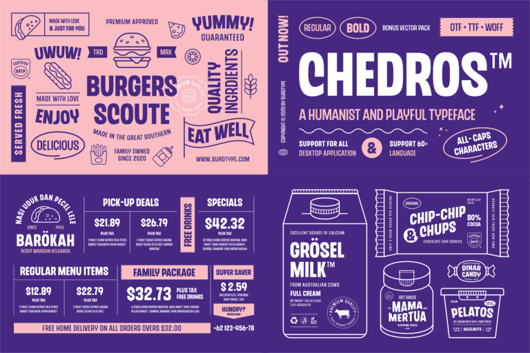 Complete Pack Font Bundle — Mr.Mockup