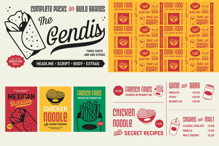 Complete Pack Font Bundle — Mr.Mockup