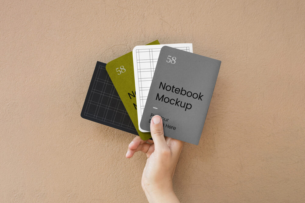 Free Notebook Mockups — Mr.Mockup | Graphic Design Freebies