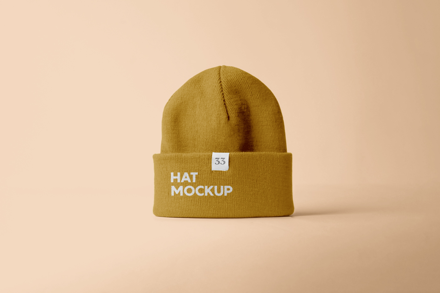 Winter Hat Mockup — Mr.Mockup | Graphic Design Freebies