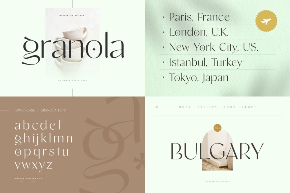 Unique Branding Modern Font Bundle — Mr.Mockup