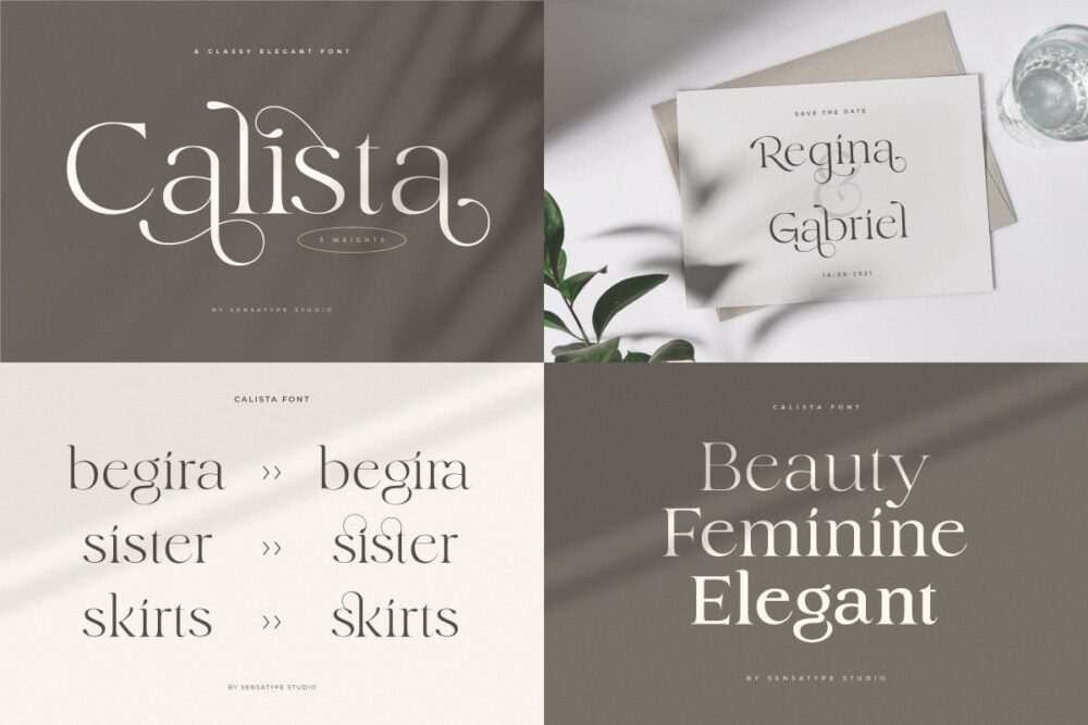 Unique Branding Modern Font Bundle — Mr.Mockup