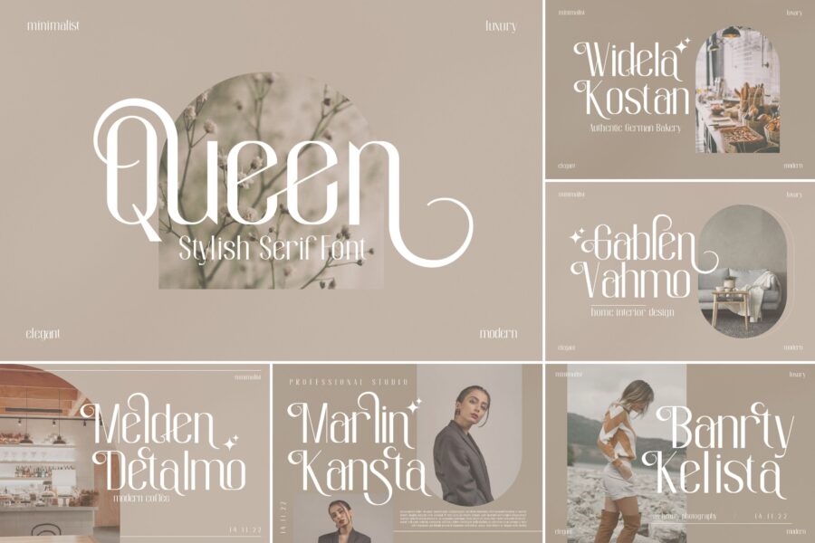 Modern & Minimalist Fonts Bundle