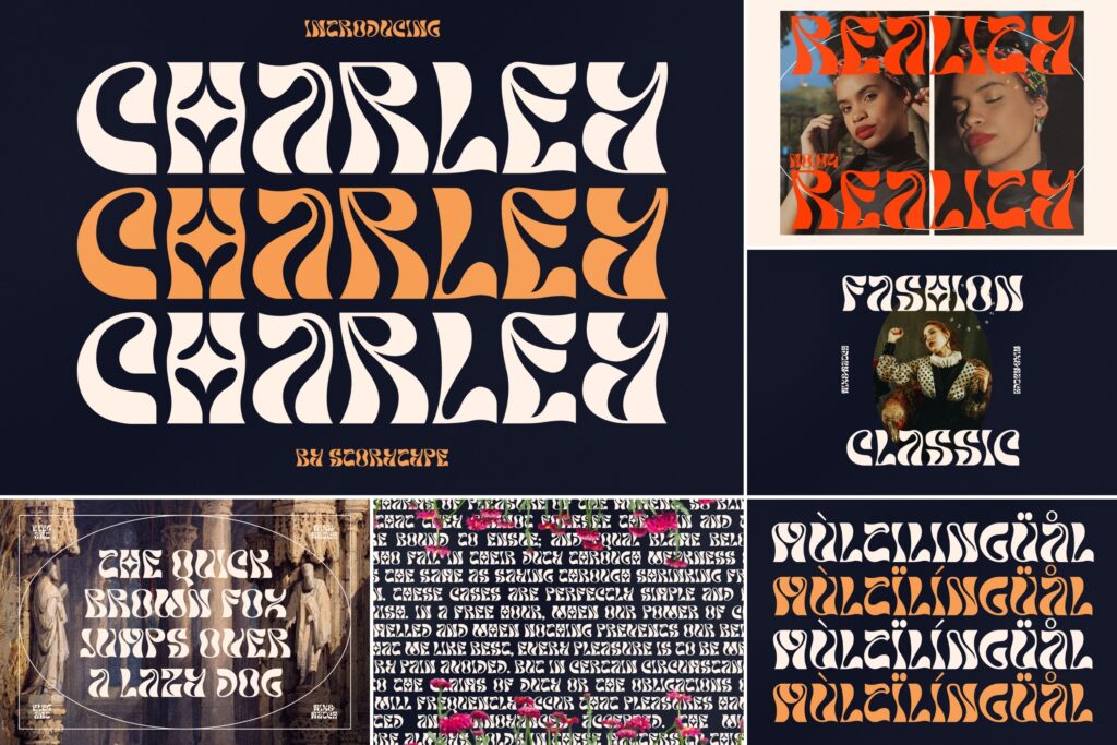 The Modern Display Font Bundle — Mr.Mockup