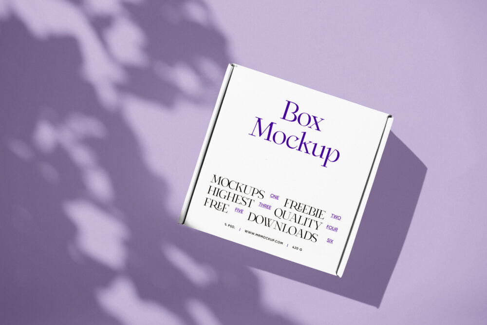 Free Box Mockups — Mr.Mockup | Graphic Design Freebies