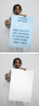 Huge Poster with Men Mockup — Mr.Mockup