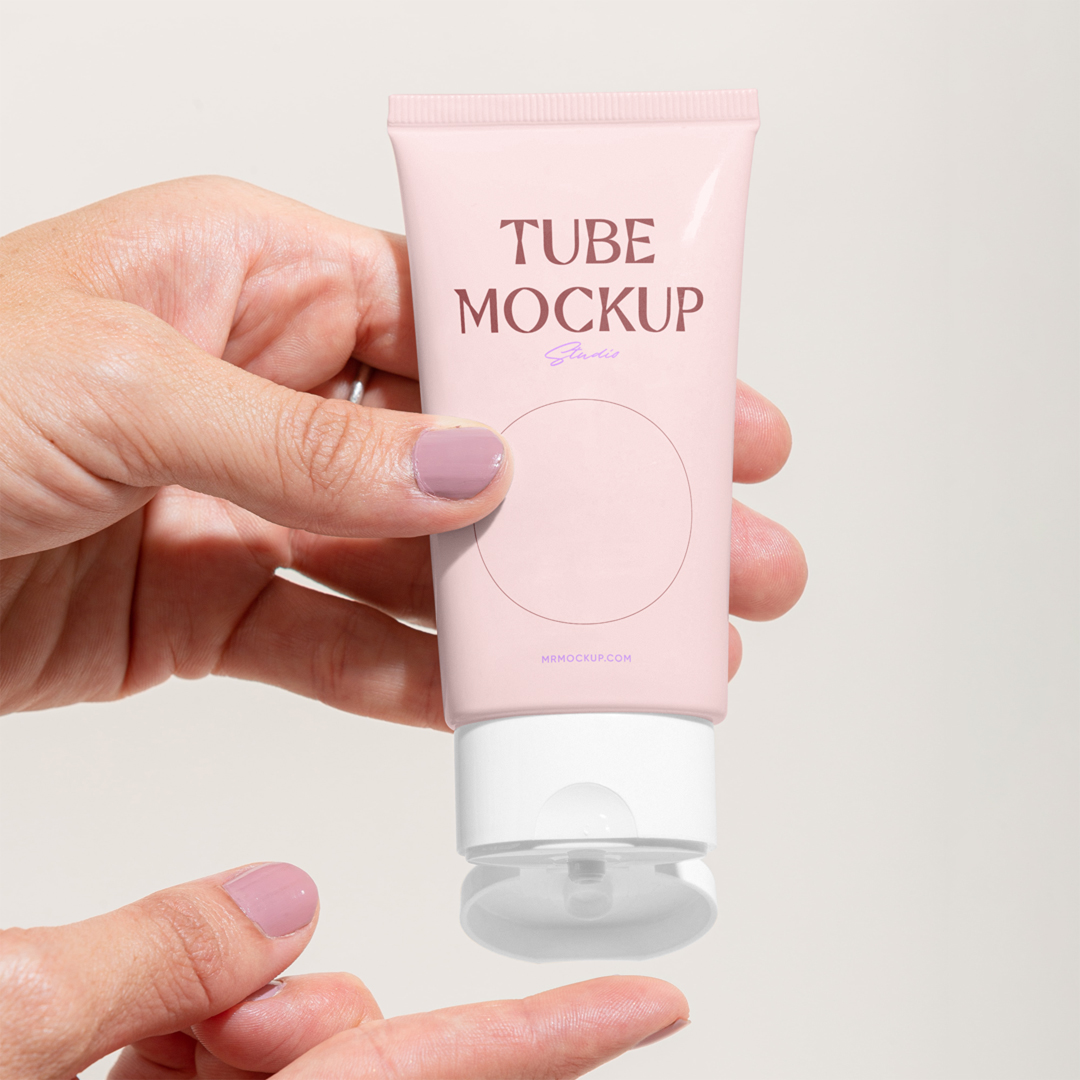 Beauty Tube PSD Mockup — Mr.Mockup