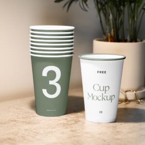 Free Cup and Mug Mockups — Mr.Mockup | Graphic Design Freebies