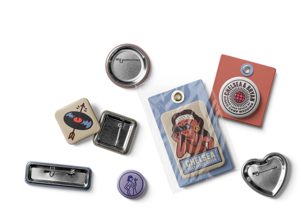 Badge Mockups — PSD Mockups & Freebies | Mr.Mockup