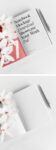 Notebook with Flowers Mockup — Mr.Mockup