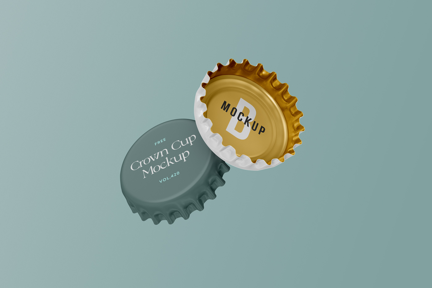 Crown Caps Mockup — Mr.Mockup