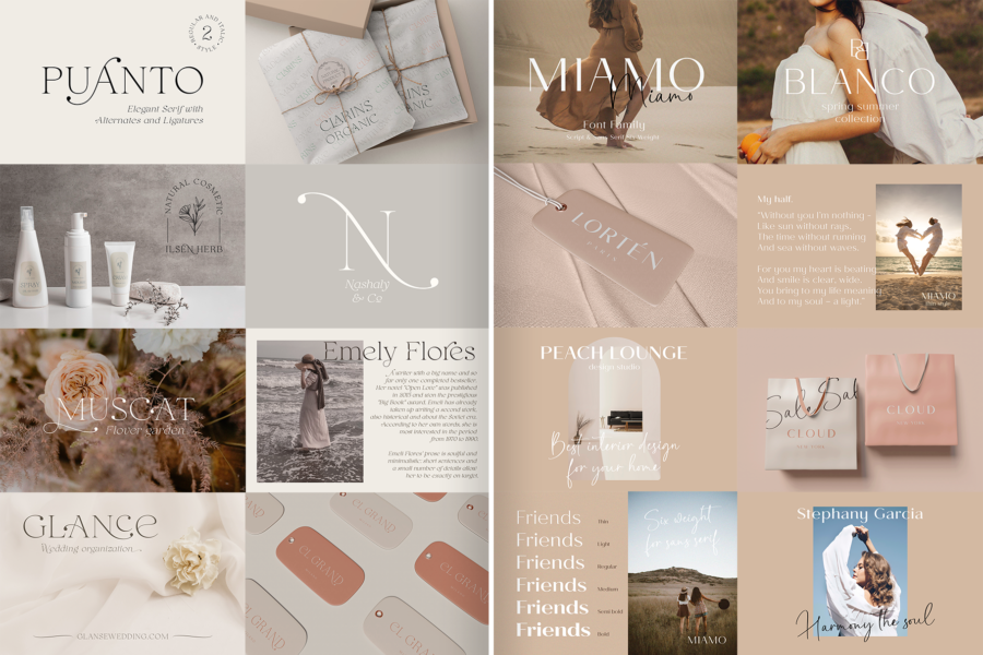 Modern Font Bundle Vol.2 — Mr.Mockup