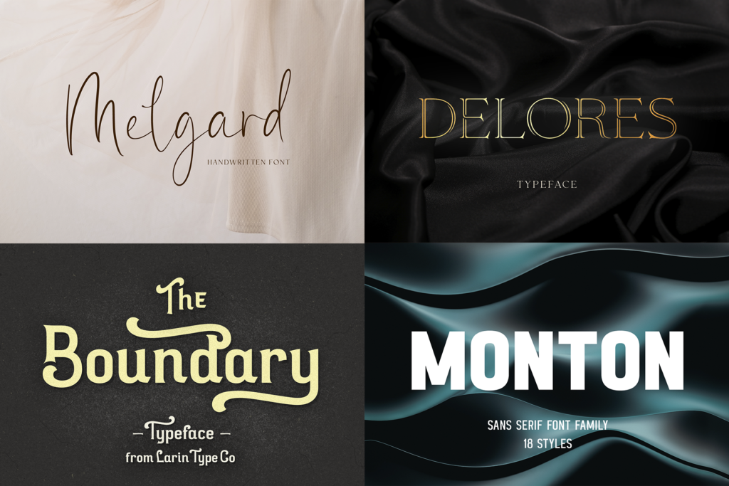 Modern Font Bundle Vol.2 — Mr.Mockup