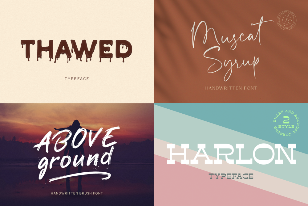 Modern Font Bundle Vol.2 — Mr.Mockup