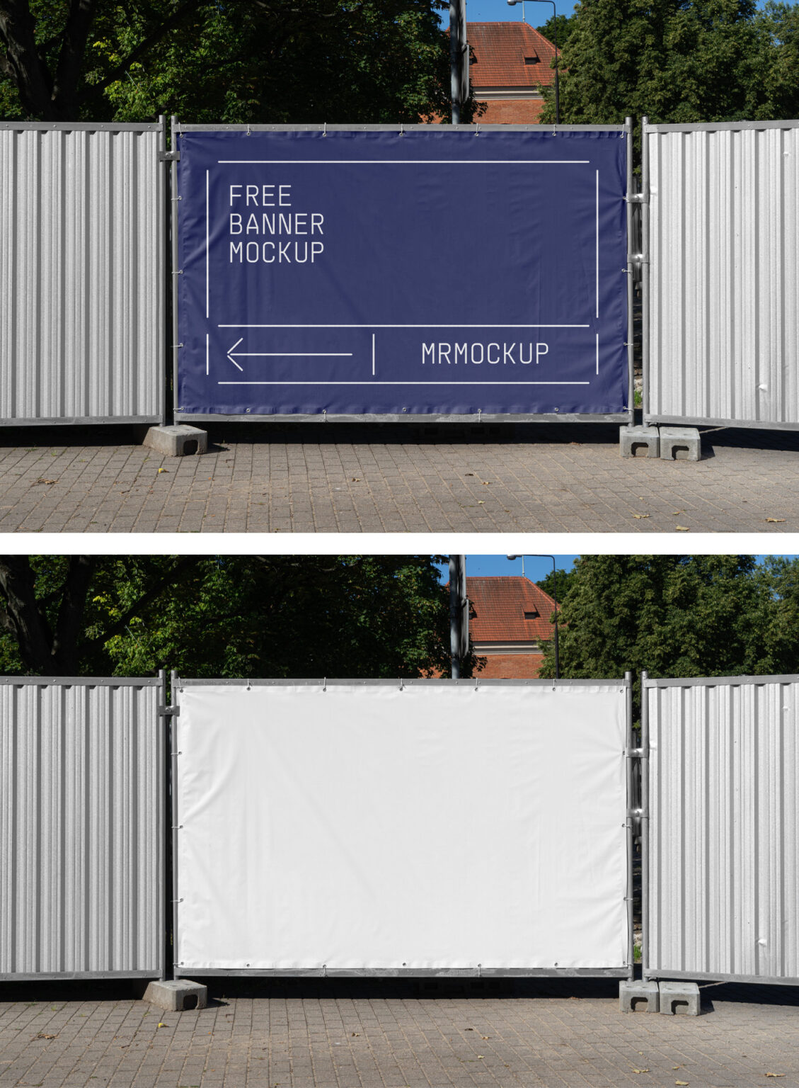 Banner PSD Mockup — Mr.Mockup