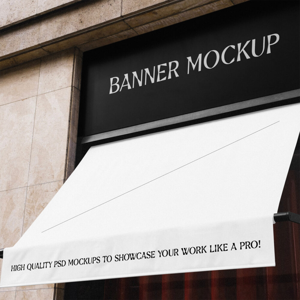 Free Sign Mockups — Mr.Mockup