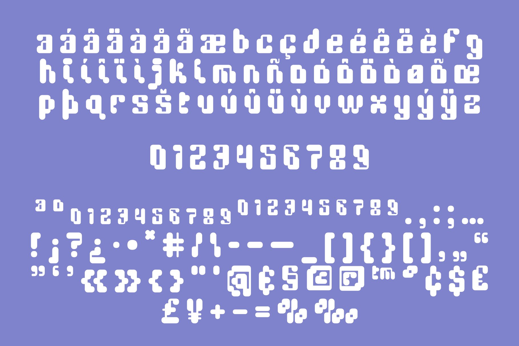 Y2K Font Bundle — Mr.Mockup